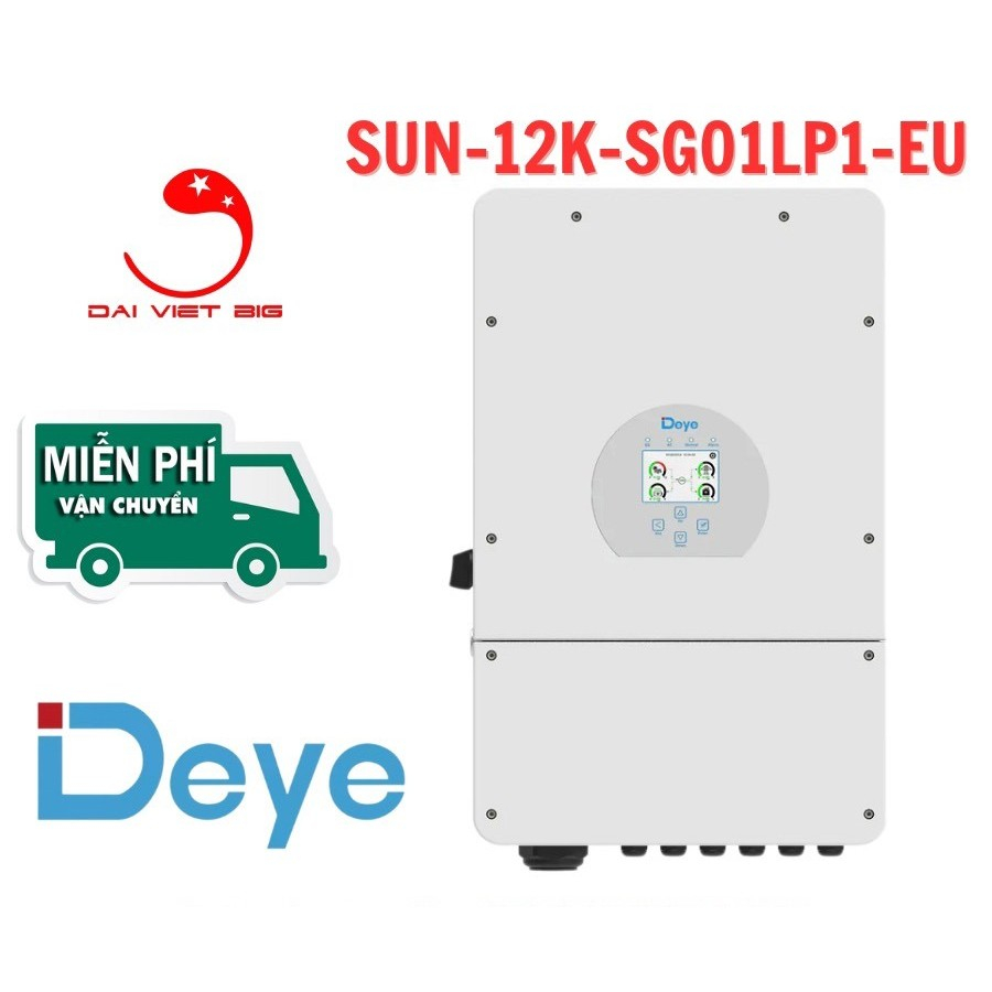 Biến tần Hybrid Deye 12KW 1 Pha SUN-12K-SG02LP1-EU-AM3 | Shopee Việt Nam