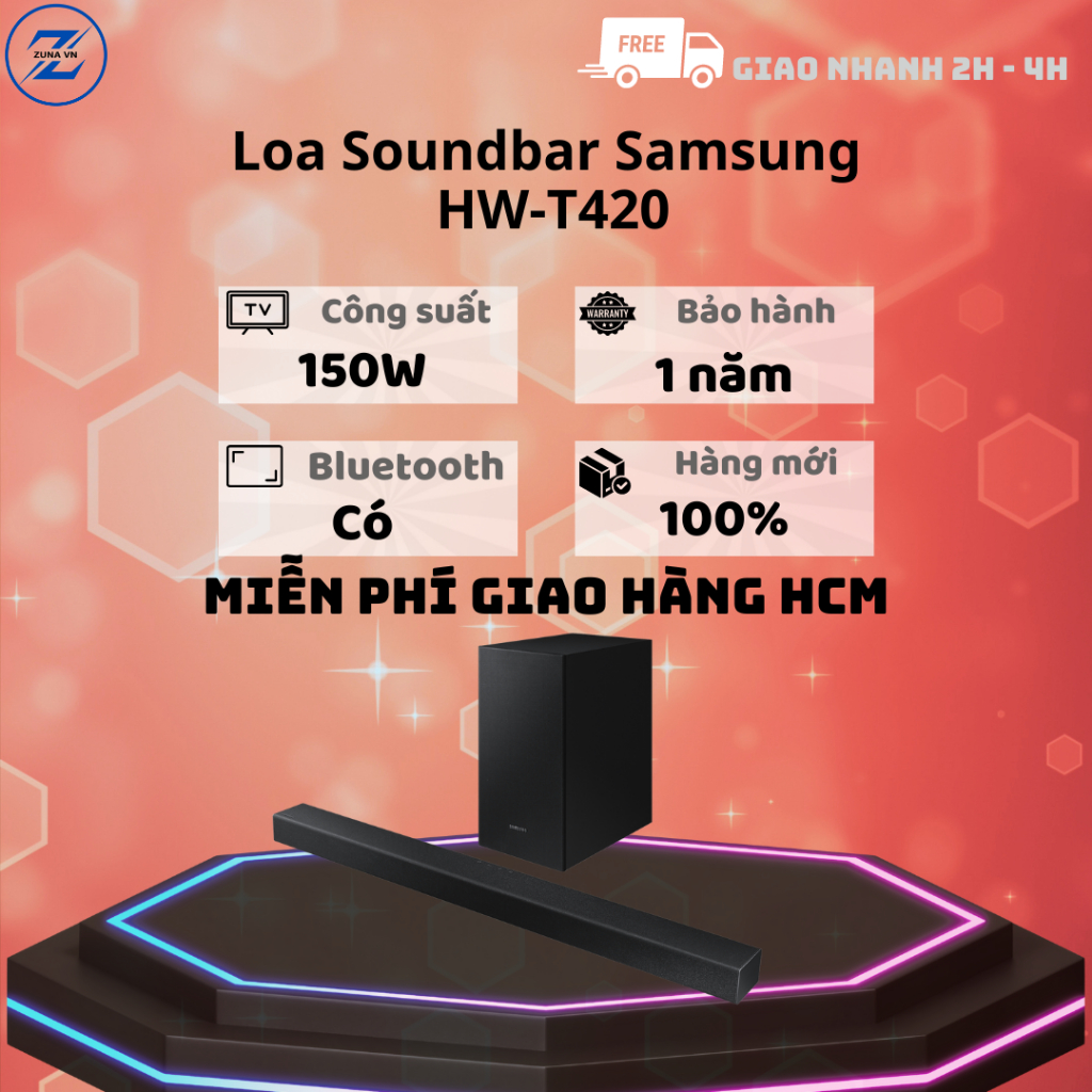 Loa Soundbar Samsung HW-T420 - Bảo hành 12 tháng | Shopee Việt Nam