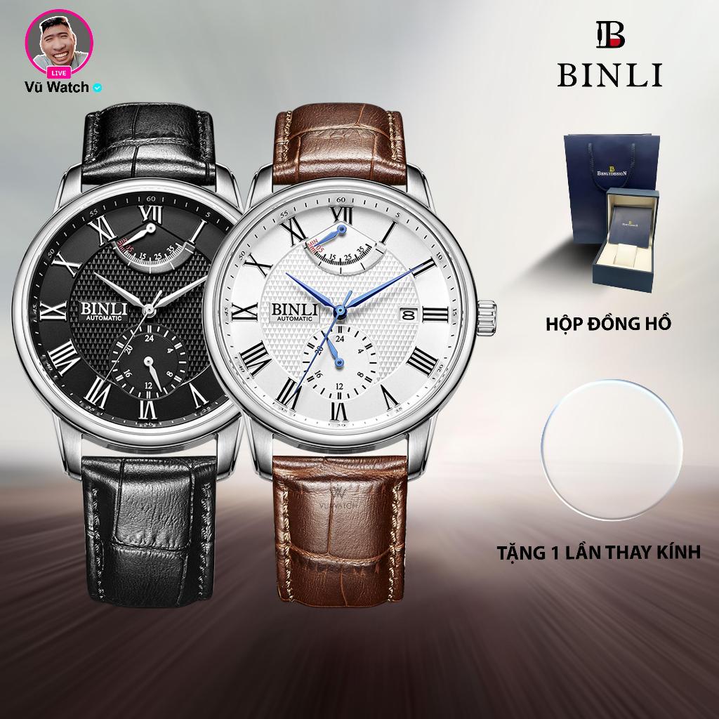 Đồng Hồ Nam BINLI BY6046 | Tặng 1 lần thay kính miễn phí | Shopee Việt Nam