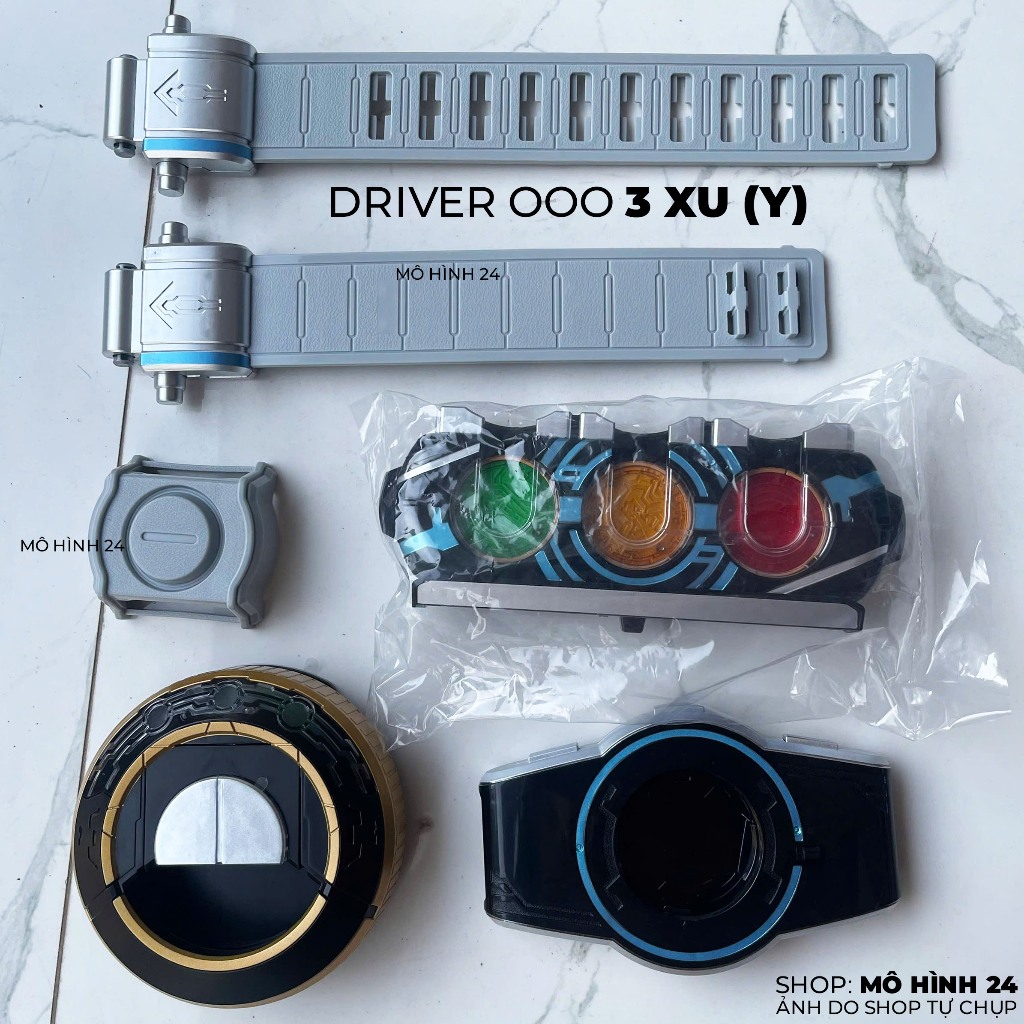 [BẢN 3 XU] Đồ chơi nhập vai Thắt Lưng Driver Kamen Rider OOO 3 medal Thắt lưng lõi đồng xu ooz ...