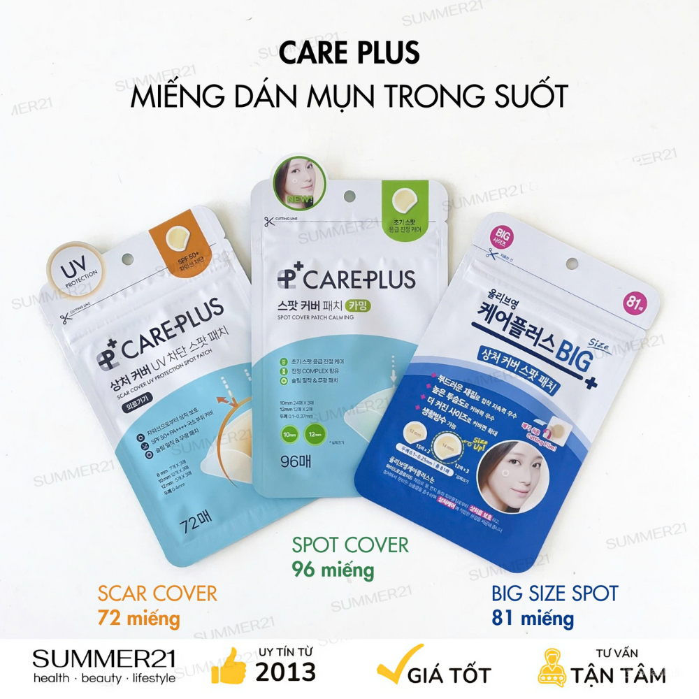 Miếng dán mụn CARE PLUS | Shopee Việt Nam