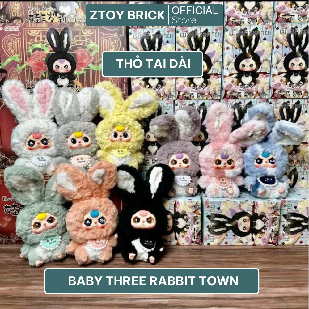 Baby Three Lily Rabbit Town Plush Limited BLIND BOX - THỎ THỊ TRẤN ...