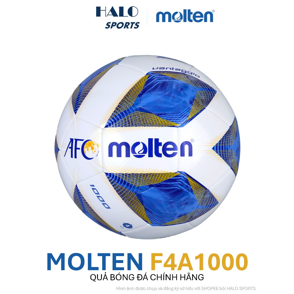 Quả bóng đá khâu máy F5A1000 và F4A1000 chính hãng Molten bảo hành 30 ...