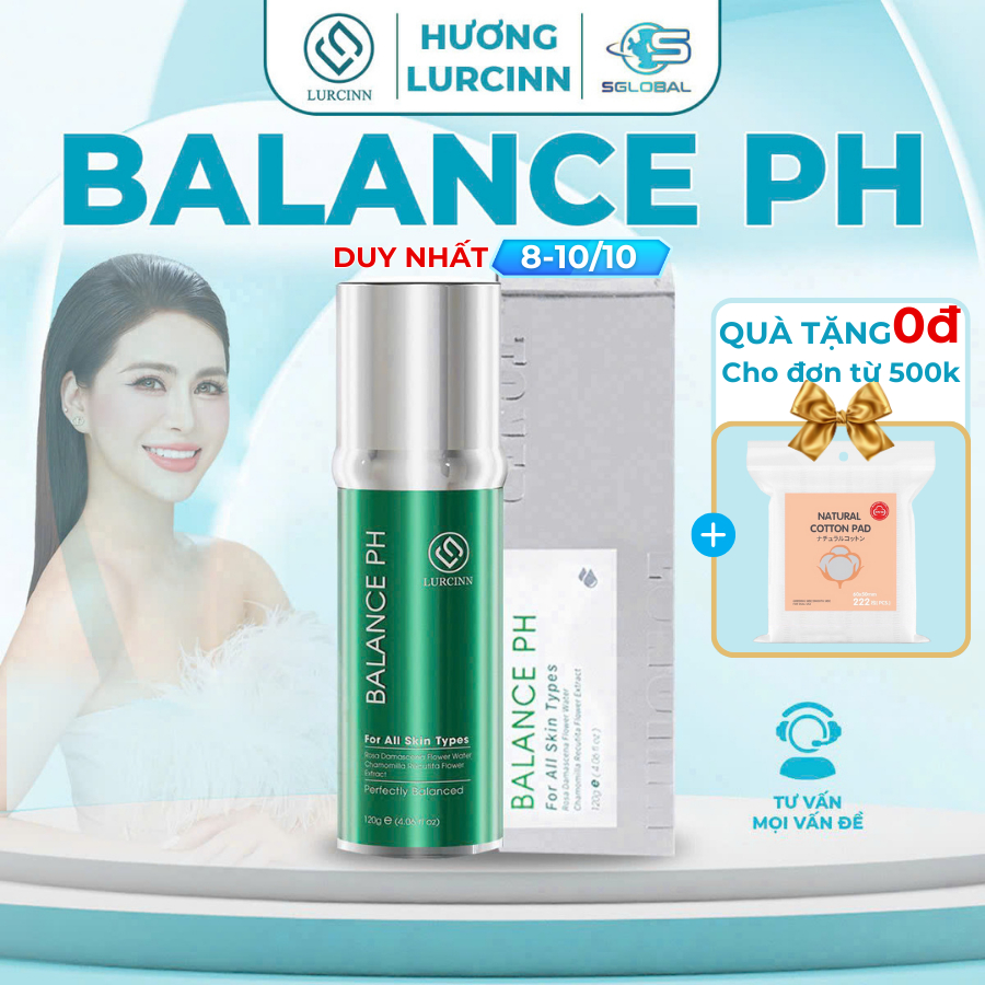 [HOẢ TỐC HN] Nước cân bằng LURCINN Balance pH Toner cấp ẩm phục hồi da 120ml 500ml | Shopee Việt Nam