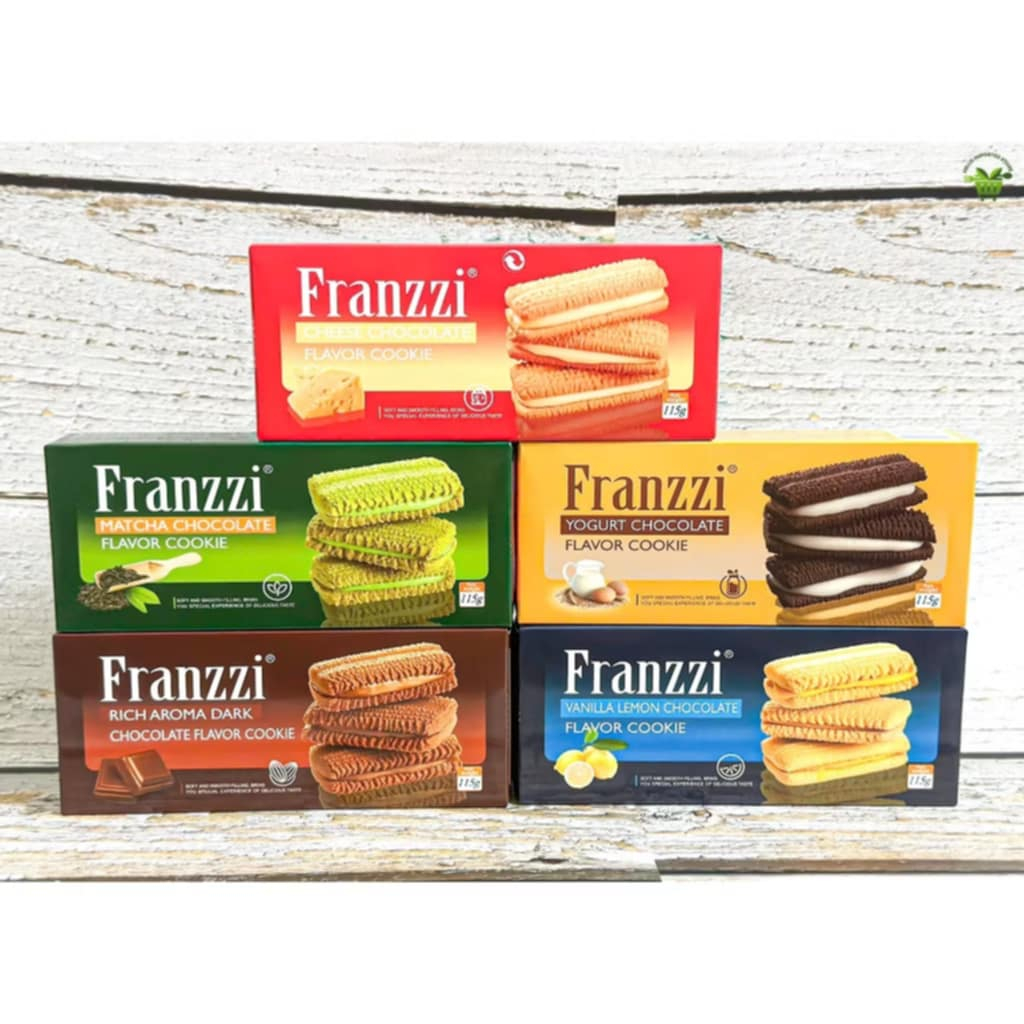 Bánh quy socola kẹp kem Franzzi 115g | Shopee Việt Nam
