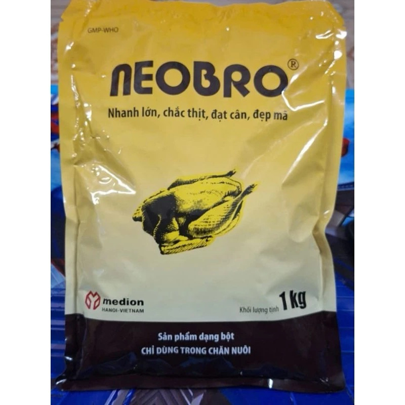 NEOBRO-1kg-vỗ béo gà-bổ sung chất bổ đầy đủ cho gà giai đoạn trưởng ...