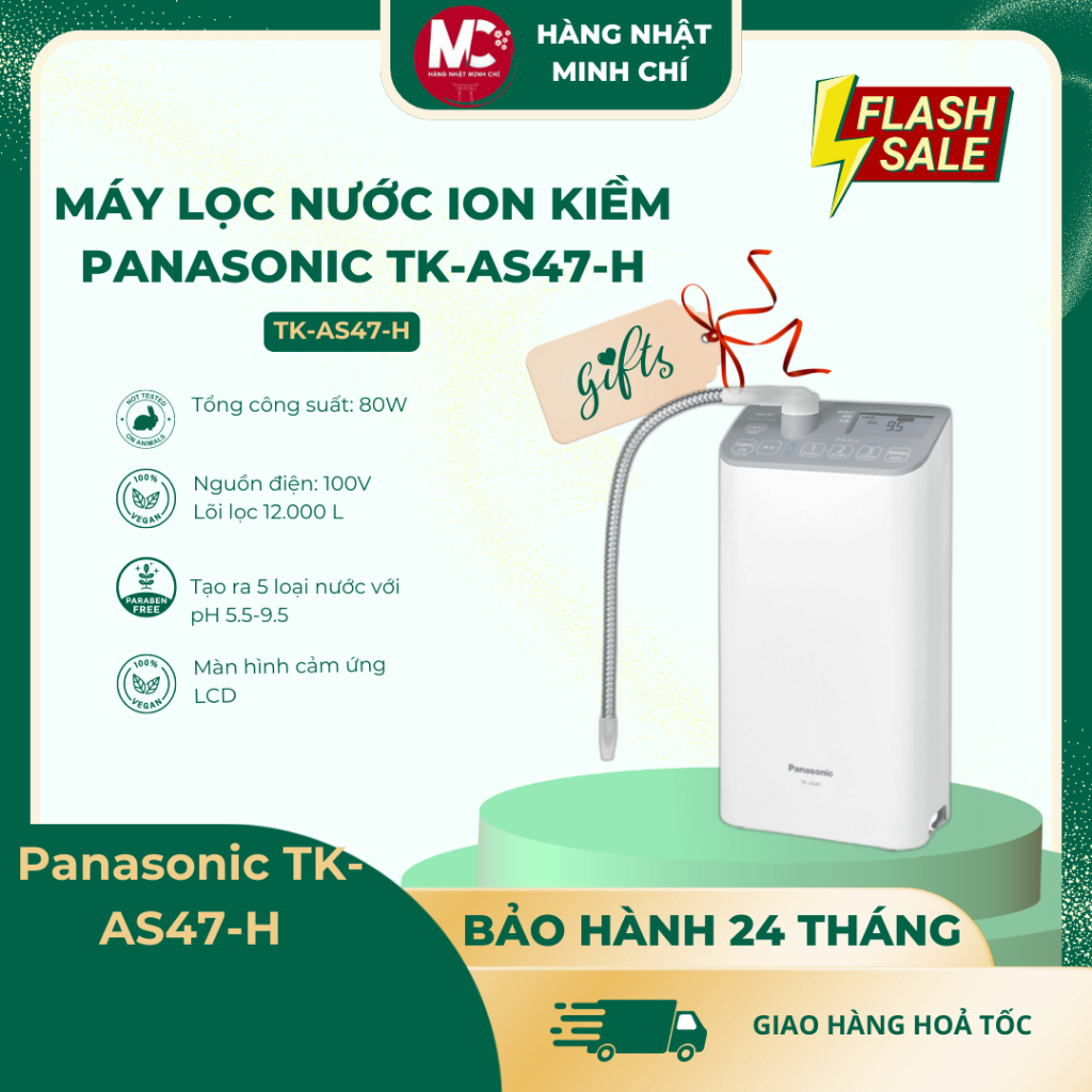 Máy lọc nước ion kiềm Panasonic TK-AS47-H. | Shopee Việt Nam