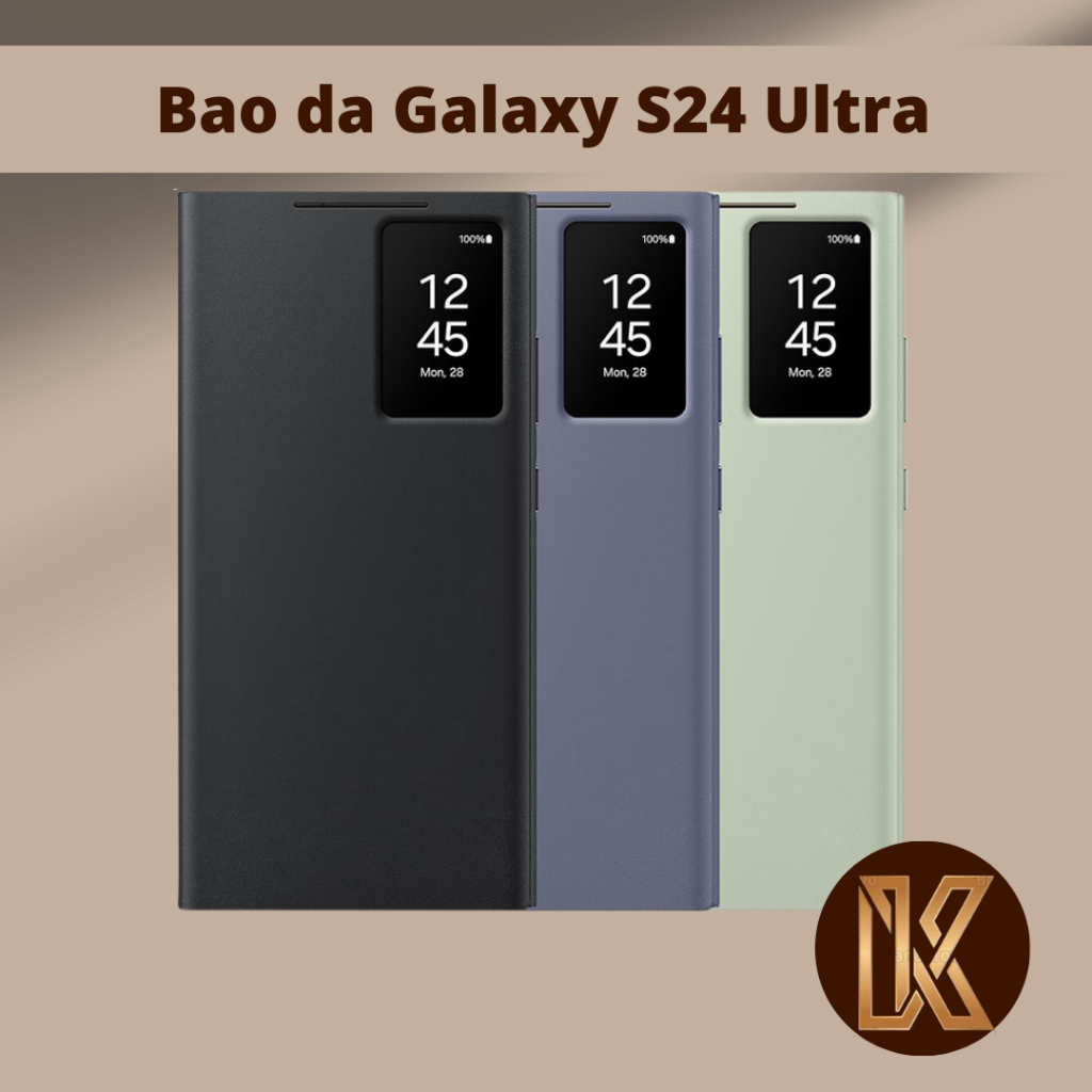 Bao da Smart View Galaxy S24 Ultra - Clear View S24 Ultra - HK Mobile ...
