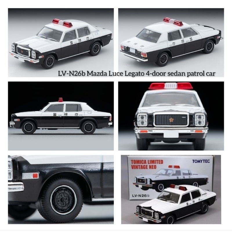 Xe Mô Hình Tĩnh Tomytec Minicar LV-N26b Mazda Luce Legato 4-door sedan ...
