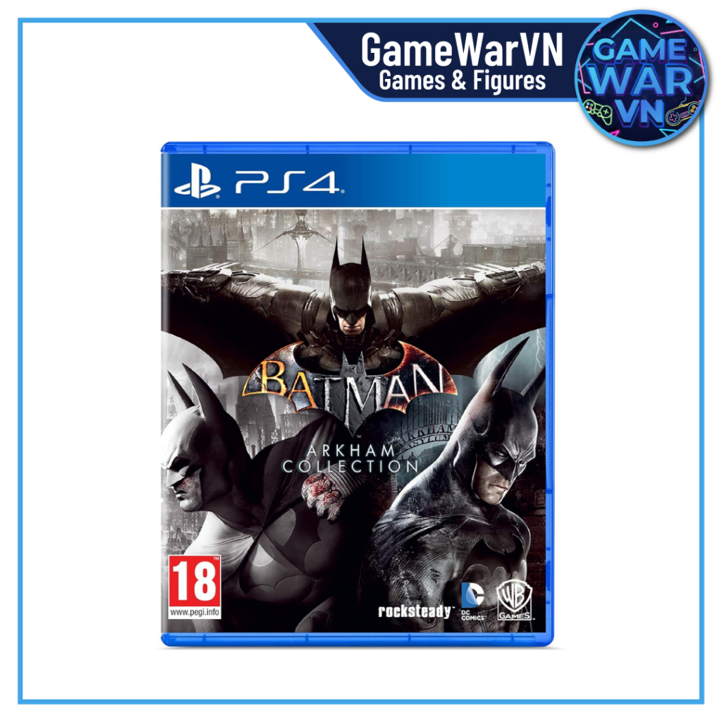 Đĩa Game PS4 - Batman Arkham Collection | Shopee Việt Nam
