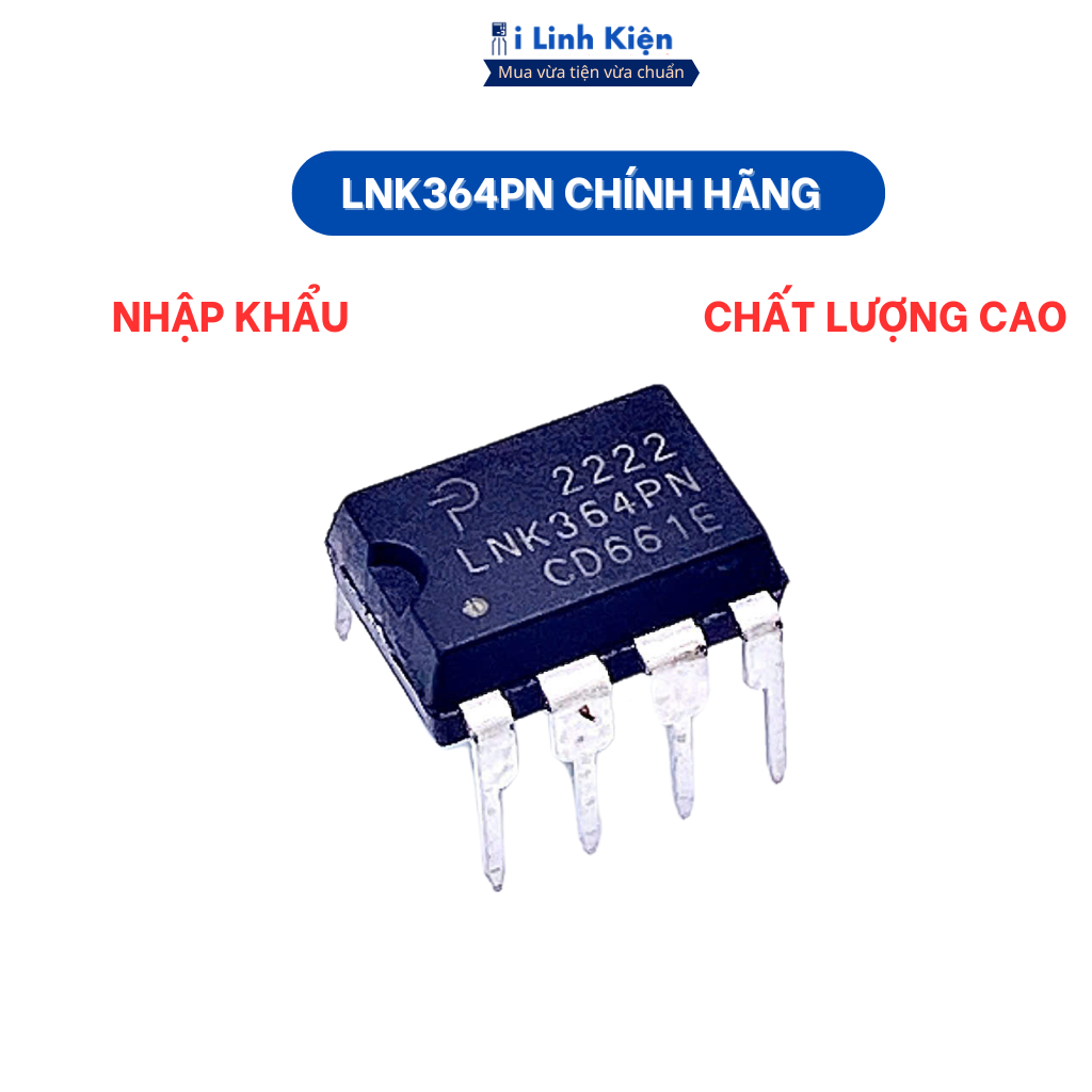 Ic nguồn LNK364PN LNK364 DIP-7 chính hãng POWER Integrations | Shopee ...