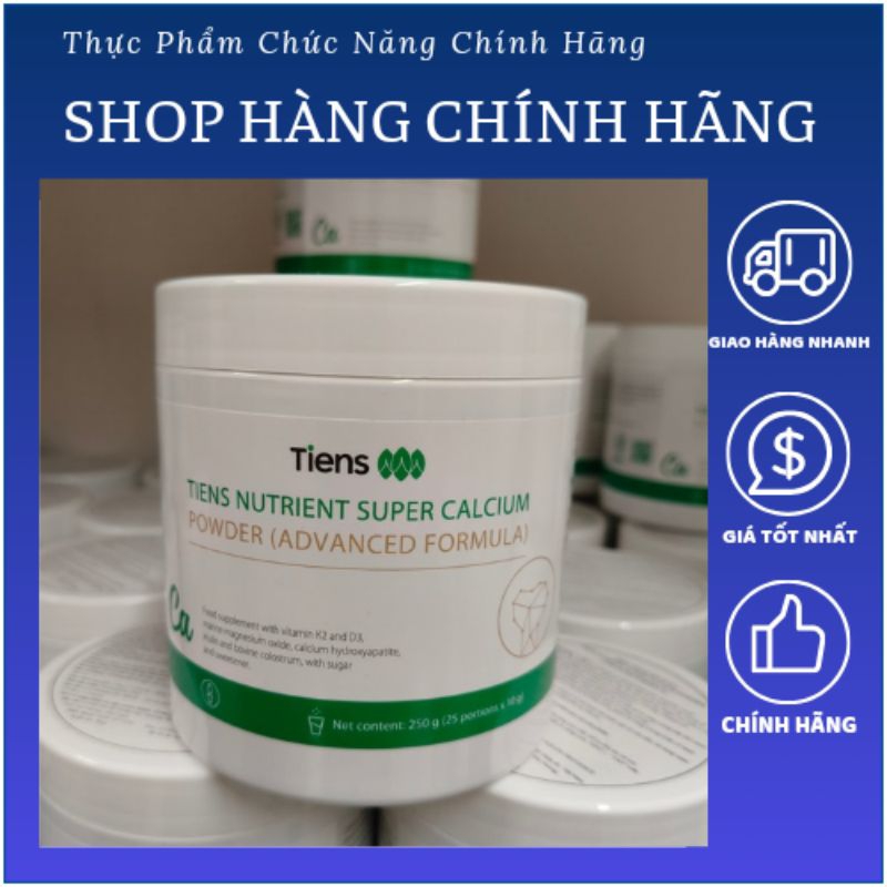 Bột Canxi Thiên Sư châu âu - Canxi pháp hữu cơ Tiens Nutrient Super ...