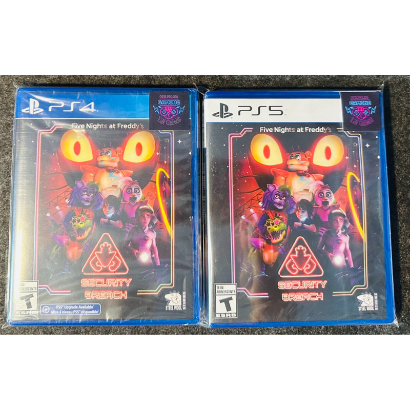 Đĩa Game PS4/PS5 : Five Nights at Freddy's: Security Breach (new ...