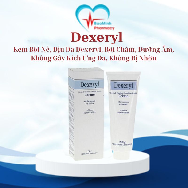 Kem Bôi Nẻ, Dịu Da Dexeryl, Bôi Chàm, Dưỡng Ẩm, Không Gây Kích Ứng Da ...
