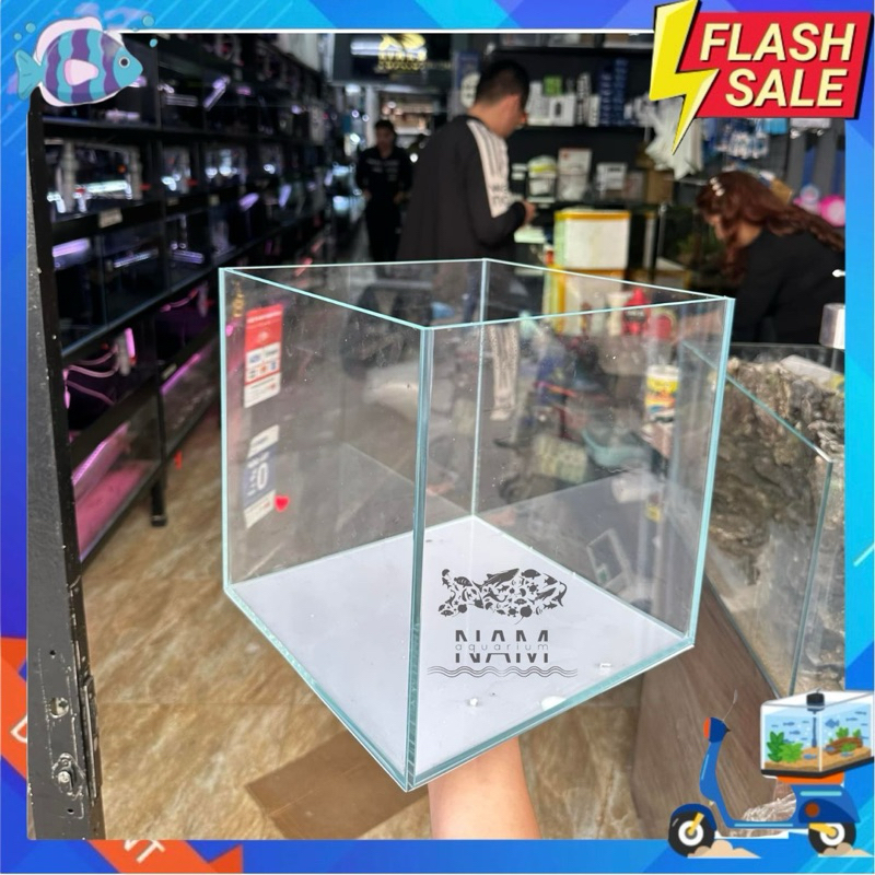 Bể Cubic Kính Siêu Trong 20-25-30-35cm - Bể Cá Cảnh Kính Vuông | Shopee ...
