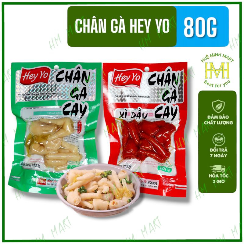 Chân gà cay 80g Hey yo | Shopee Việt Nam