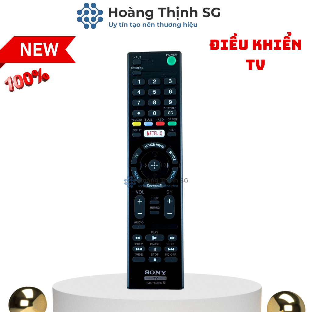 Remote điều khiển tivi Sony RMT-TX200U, điều khiển TV Sony các dòng ...