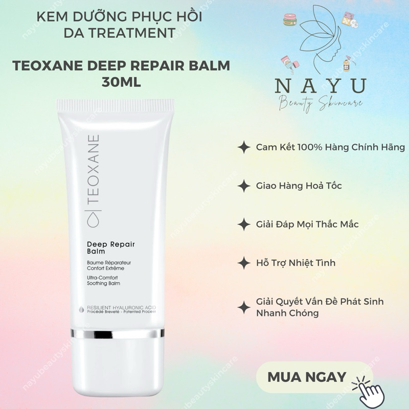 [HÀNG CÔNG TY] KEM DƯỠNG PHỤC HỒI DA TREATMENT TEOXANE DEEP REPAIR BALM | Shopee Việt Nam