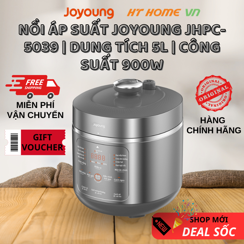 Nồi áp suất Joyoung JHPC-5039 | Dung tích 5L | Công suất 900W l BẢO HÀNH 12 THÁNG | Shopee Việt Nam
