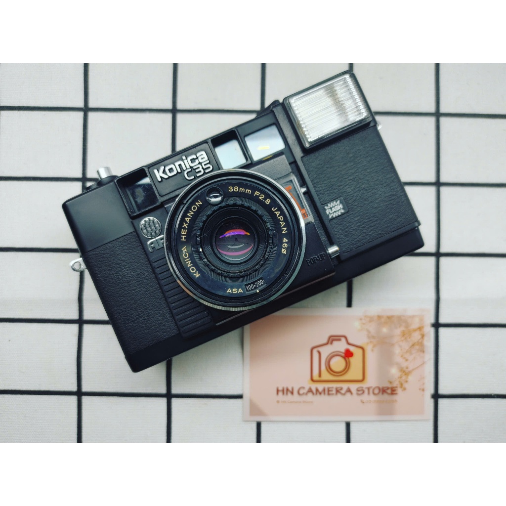 Tổng hợp các dòng máy film Konica C35, C35 EF, C35 AF, C35 AF2 | Shopee ...