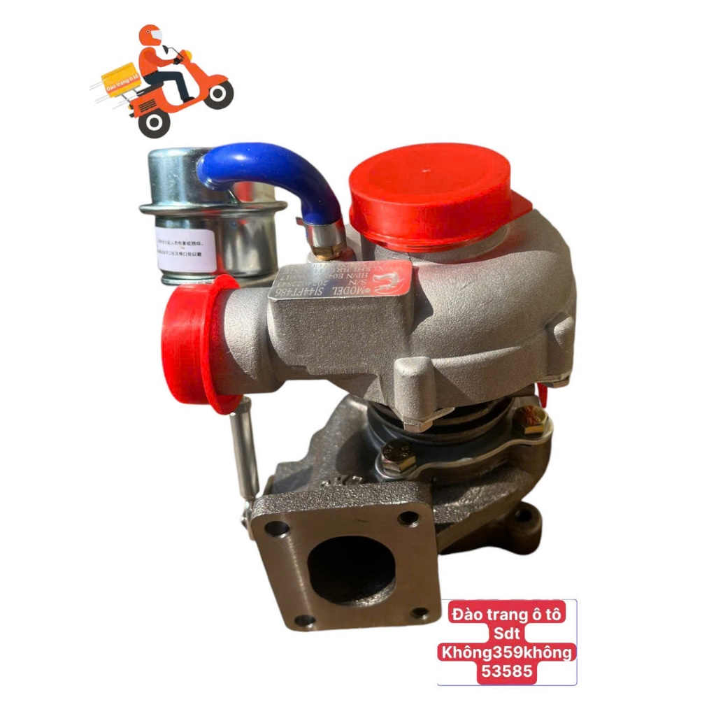 Tubo turbo sj44 zinglong 486 lắp cho xe ô tô 1 tấn 2,5 Tấn các loại 4 ...