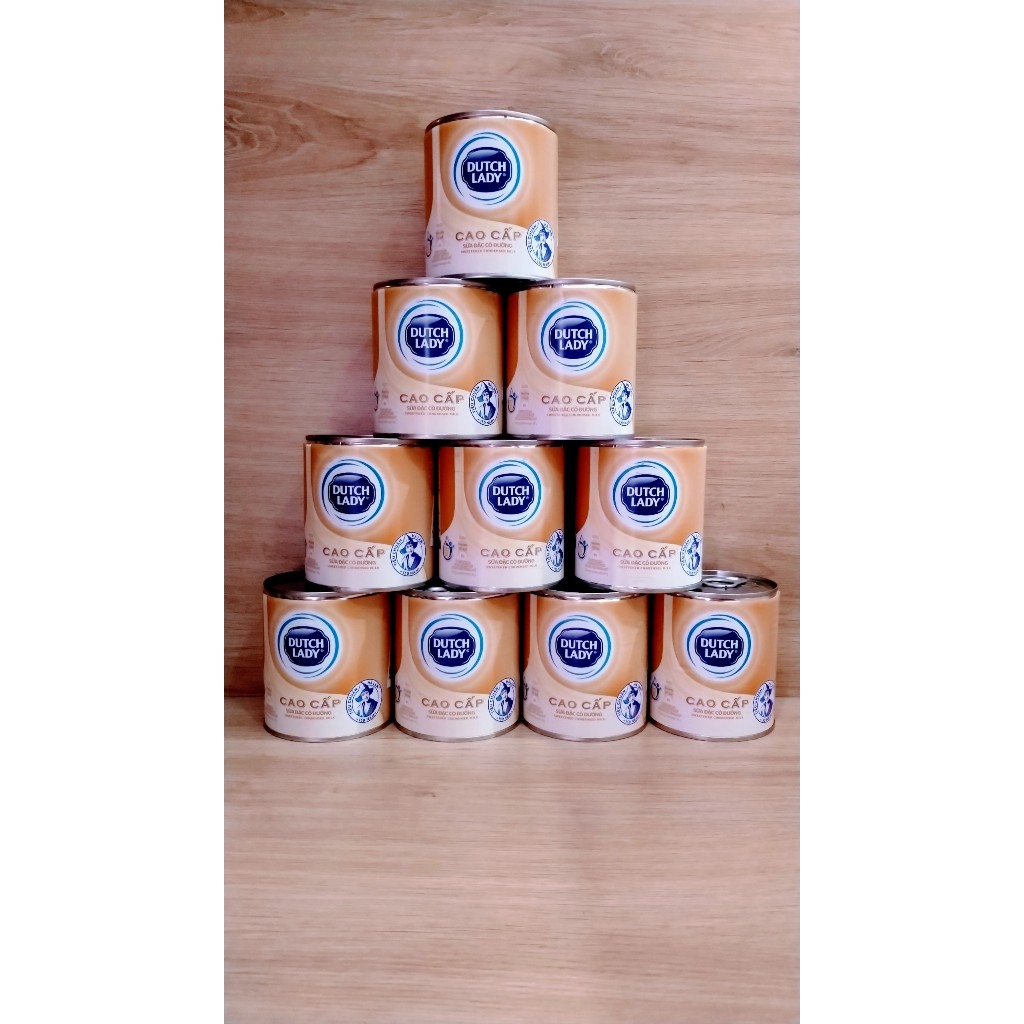 [HSD: T10.2025] Combo 10 Lon Sữa đặc Cô Gái Hà Lan Dutch Lady cao cấp 380g | Shopee Việt Nam