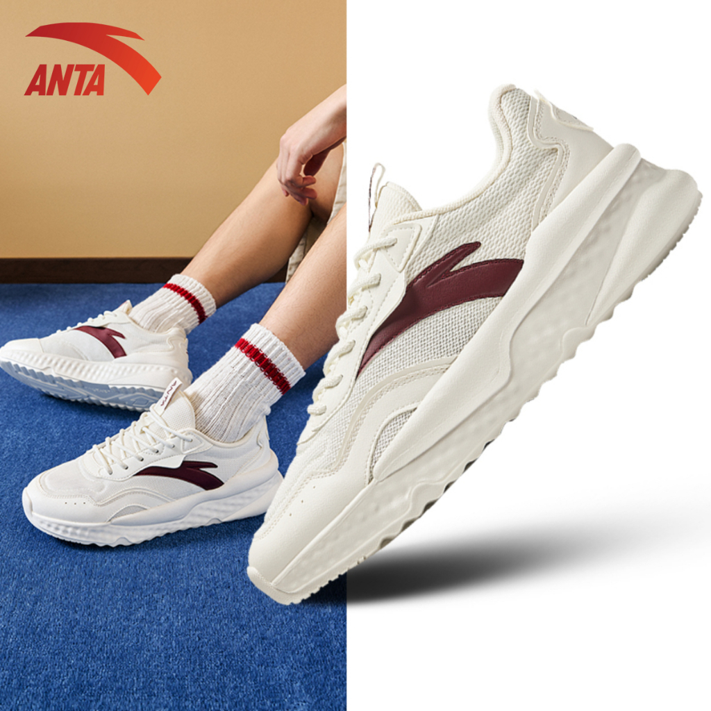 Giày sneaker thời trang thể thao nam ANTA Retro 9124B8823 - đế bằng 3cm ...
