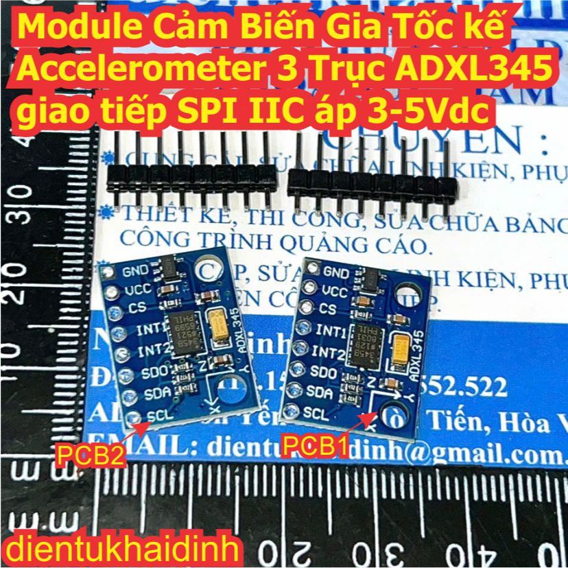 Module Cảm Biến Gia Tốc kế Accelerometer 3 Trục ADXL345 345B kde2157 | Shopee Việt Nam