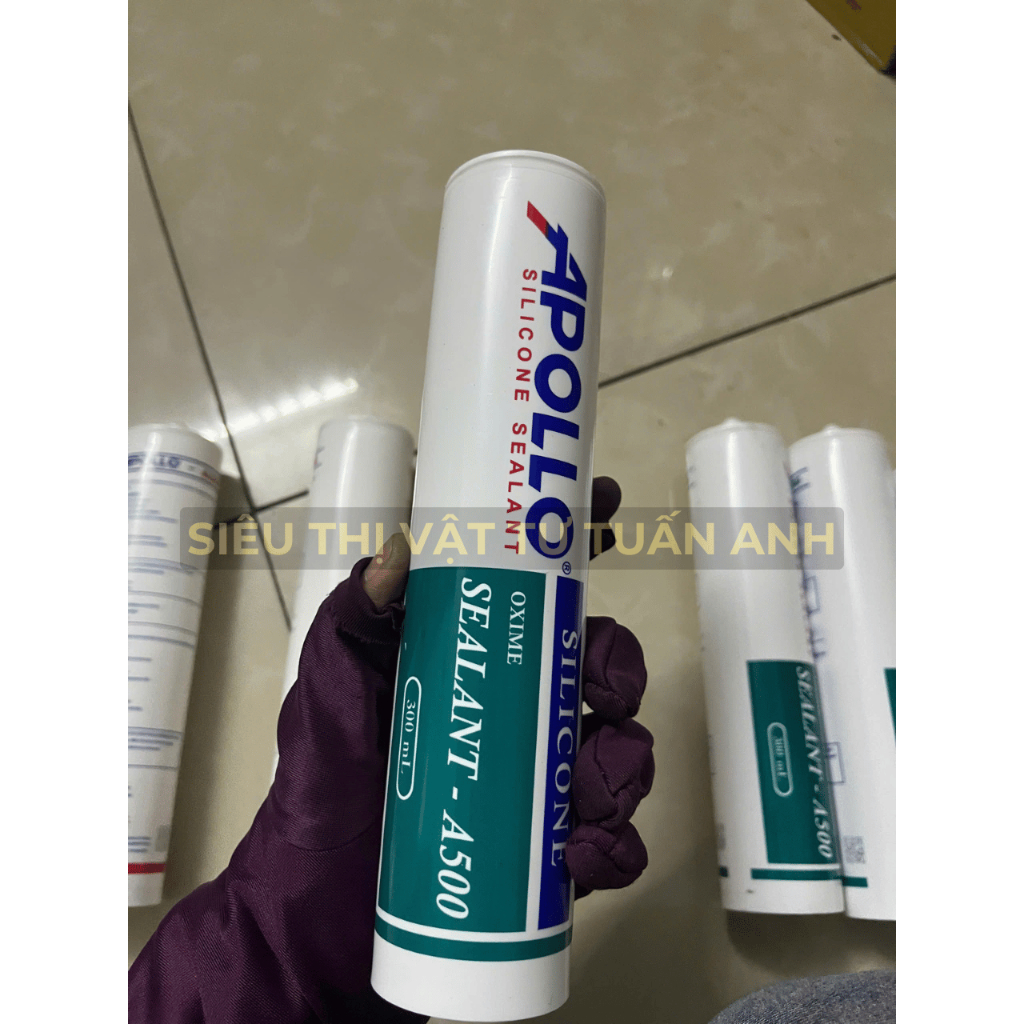 [ KEO SILICON APOLLO ] KEO SILICONE SEALANT APOLLO TRẮNG ĐEN A300 A500 RẺ BỀN TỐT GIÁ GỐC ...