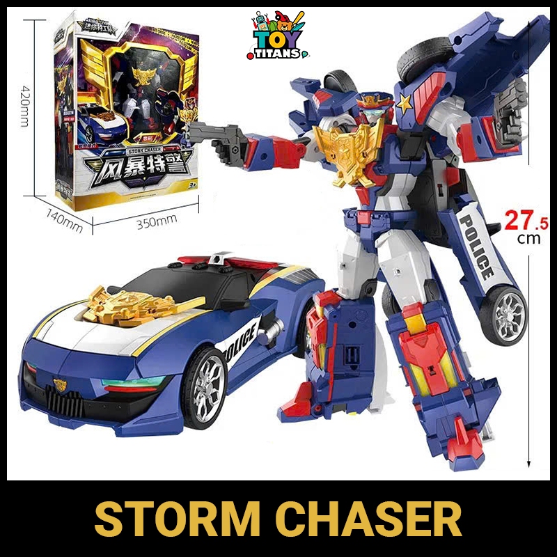 MINIFORCE 6 Robot Storm Chaser, Mega Fire Cop, Mega Patrol Cop - Biệt ...