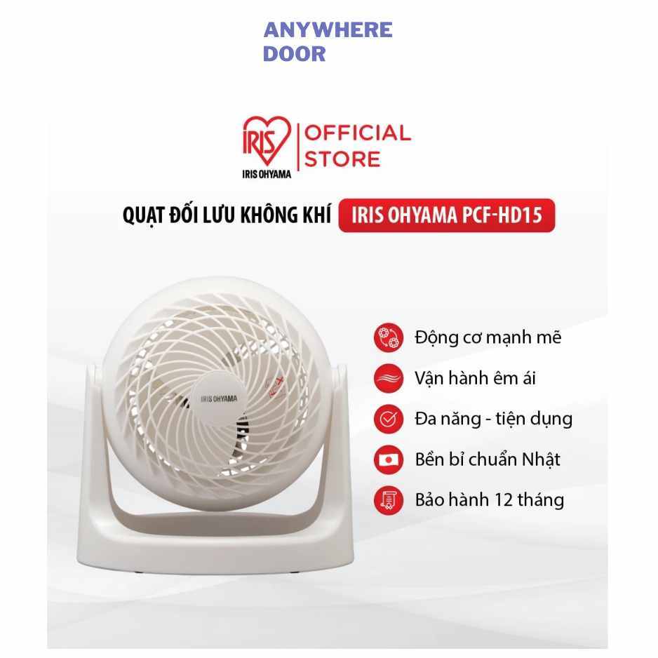 [SALE] Quạt đối lưu không khí Iris Ohyama PCF-HE18 (White) | Shopee Việt Nam