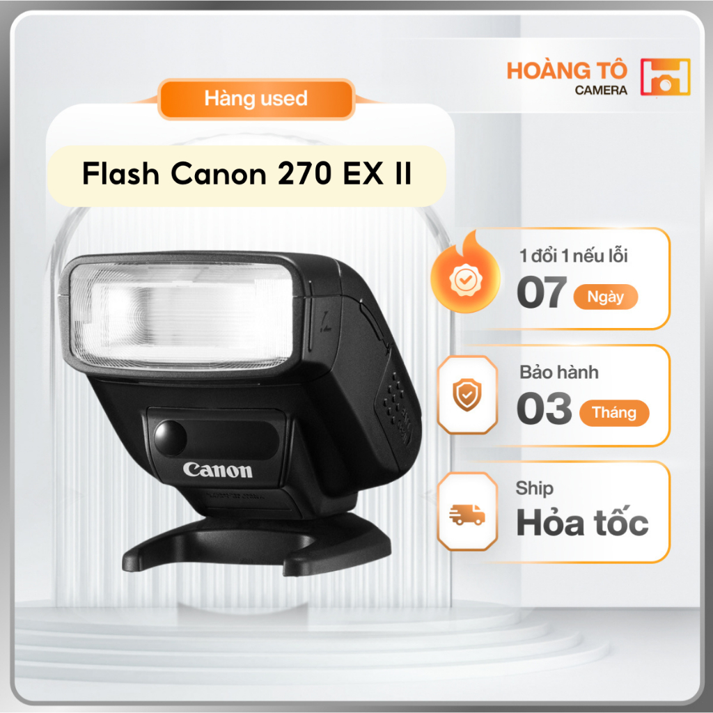 Đèn Flash Canon Speedlite 270 EX II, EX cũ khá ( 270EX ) | Shopee Việt Nam