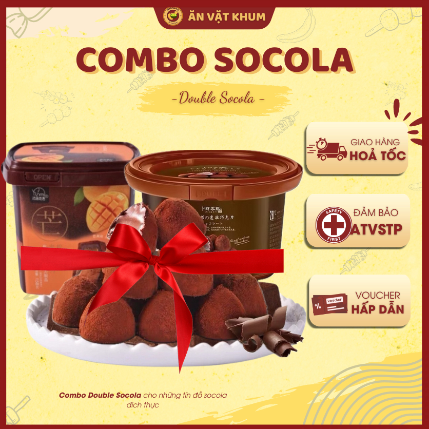 COMBO Socola Nama và Socola Nhân Hoa Quả | Shopee Việt Nam