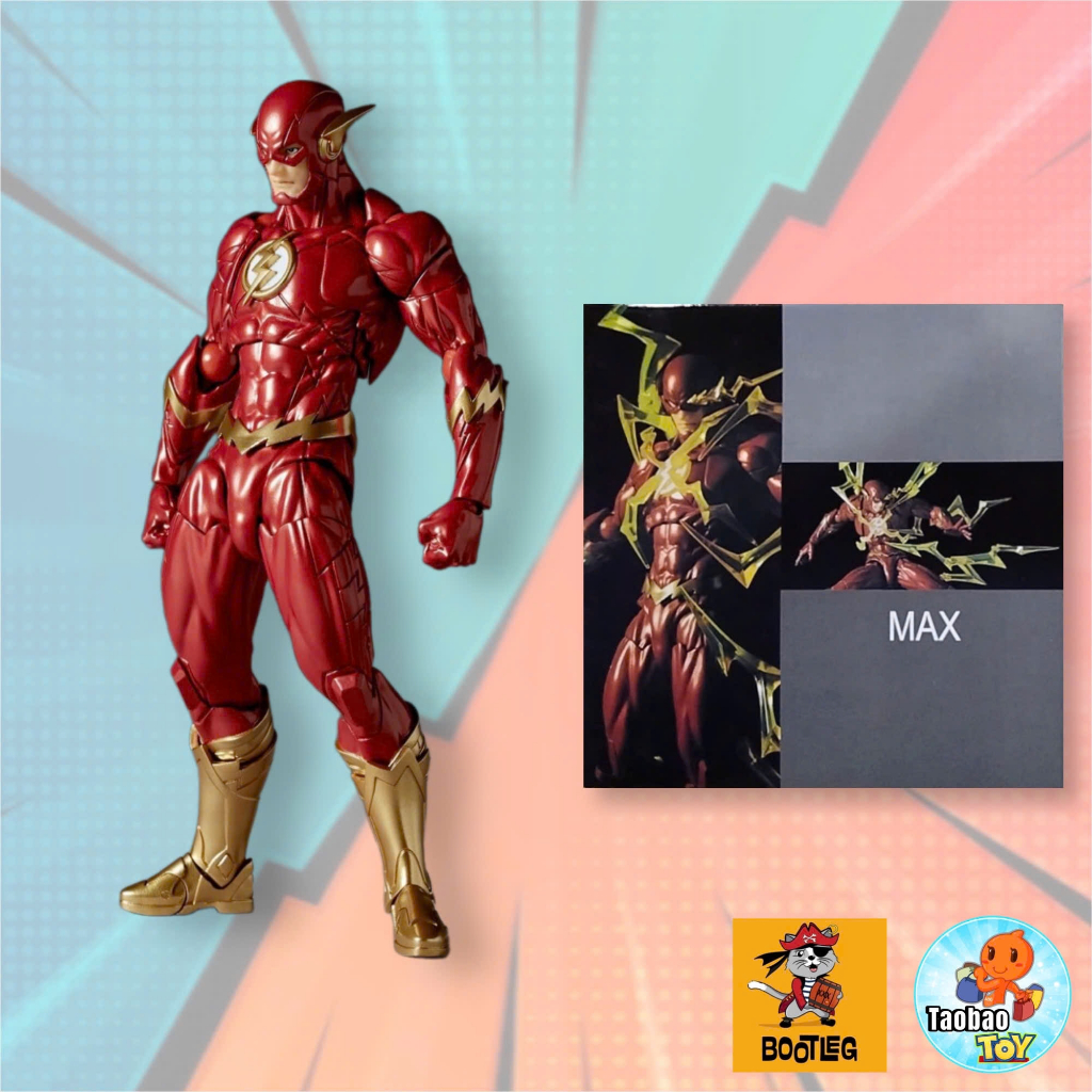 (Có Sẵn-Hỏa Tốc) Mô hình The Flash - Reverse Flash Revoltech Amazing ...