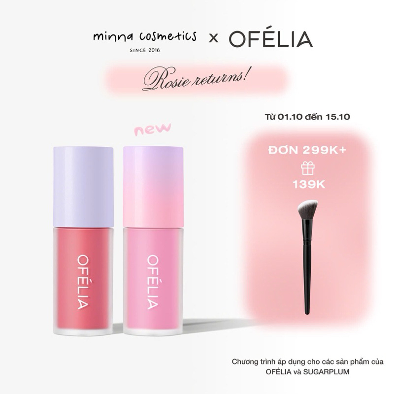 [Ofélia] MÁ HỒNG KEM OFELIA LOLLI LIQUID BLUSH | Shopee Việt Nam