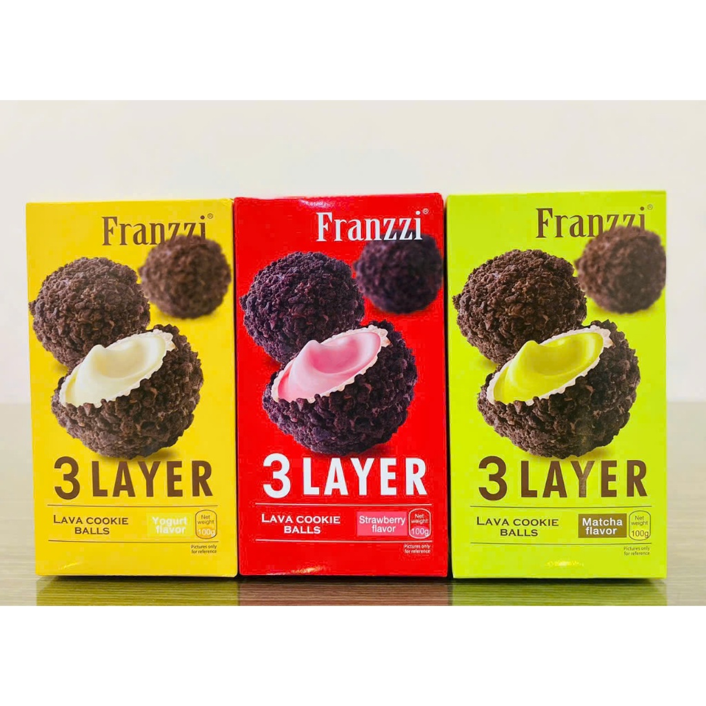 Bánh xốp Franzzi Lavar nhân kem chảy thơm ngon hộp 100g đủ vị | Shopee ...