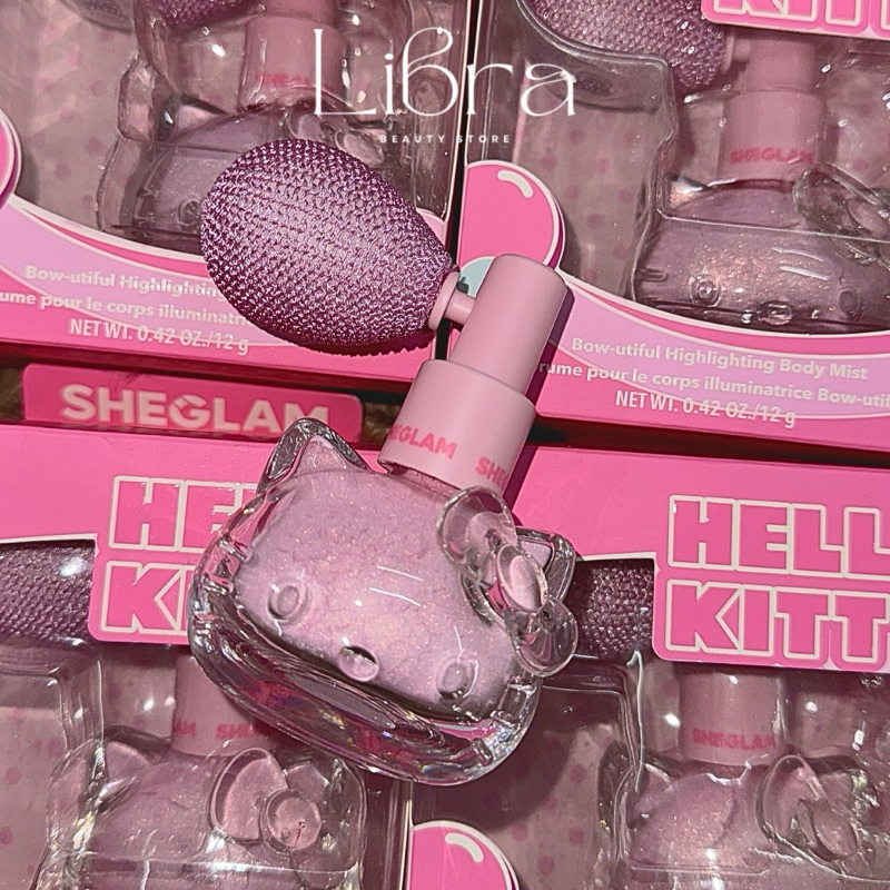 (CÓ SẴN) Hello Kitty｜SHEGLAM Xịt body SHEGLAM Bow-Utiful Highlighting ...