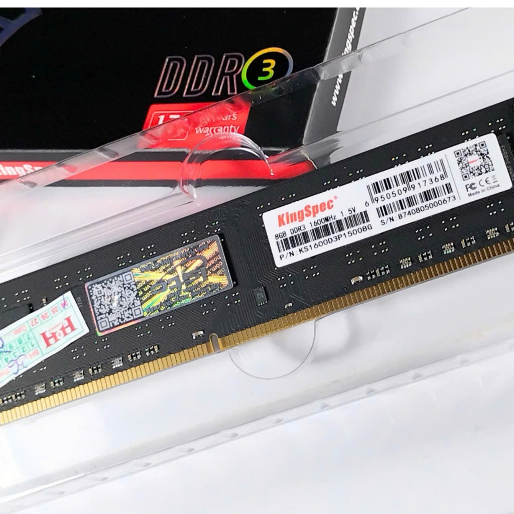 Ram PC 8GB 1600Mhz kingspec chính hãng cho PC & Ram PC 8GB 1600MhzPC3L ...