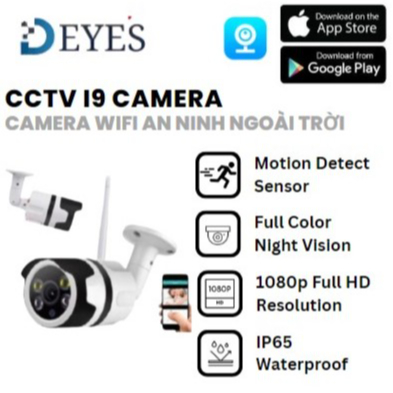 Camera quan sát DEYES I9 / Camera WIFI an ninh ngoài trời | Shopee Việt Nam