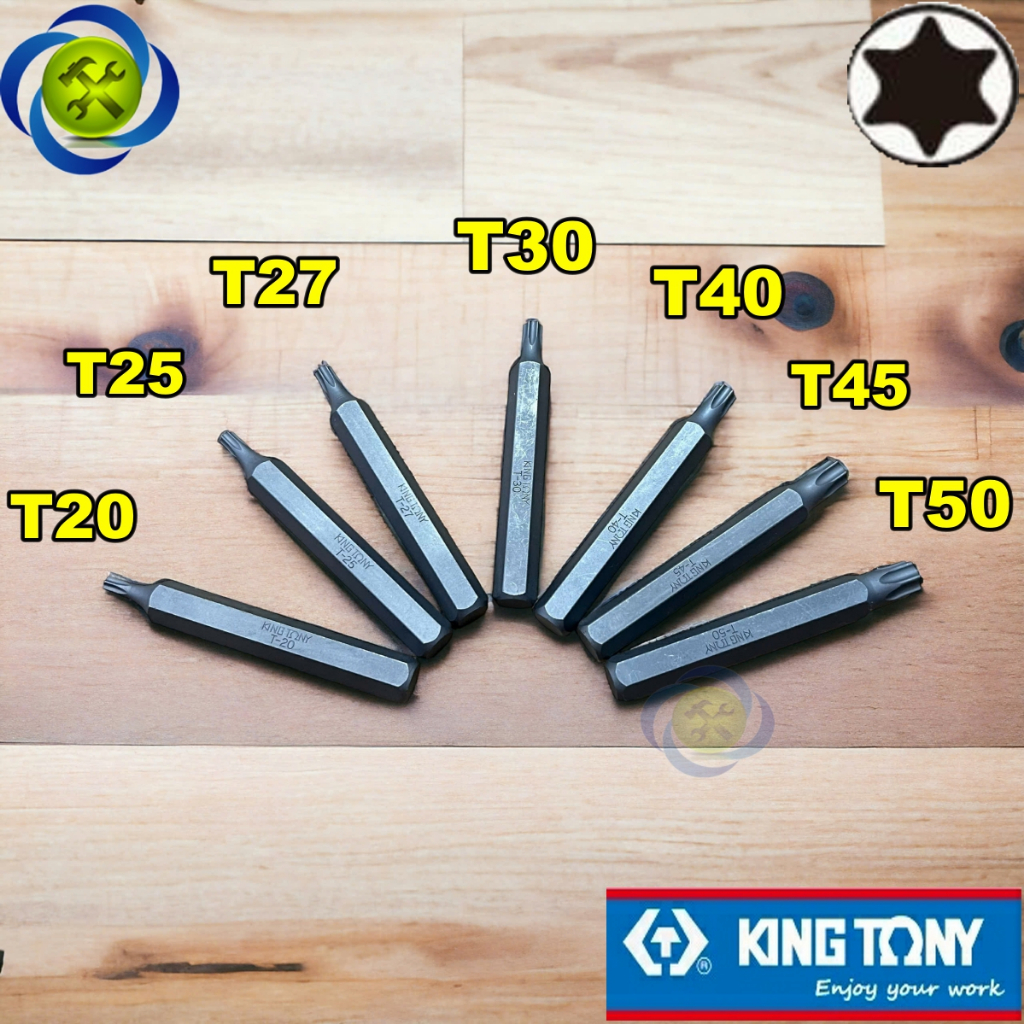 Mũi vít đóng đầu sao (T20 - T50) Kingtony 1680xx thân 10mm dài 80mm | Shopee Việt Nam