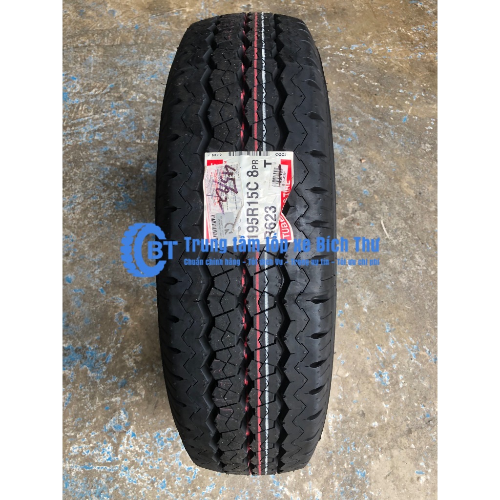 Lốp Bridgestone 195R15C R623 ( lốp dành Toyota Hiace ... ) | Shopee ...