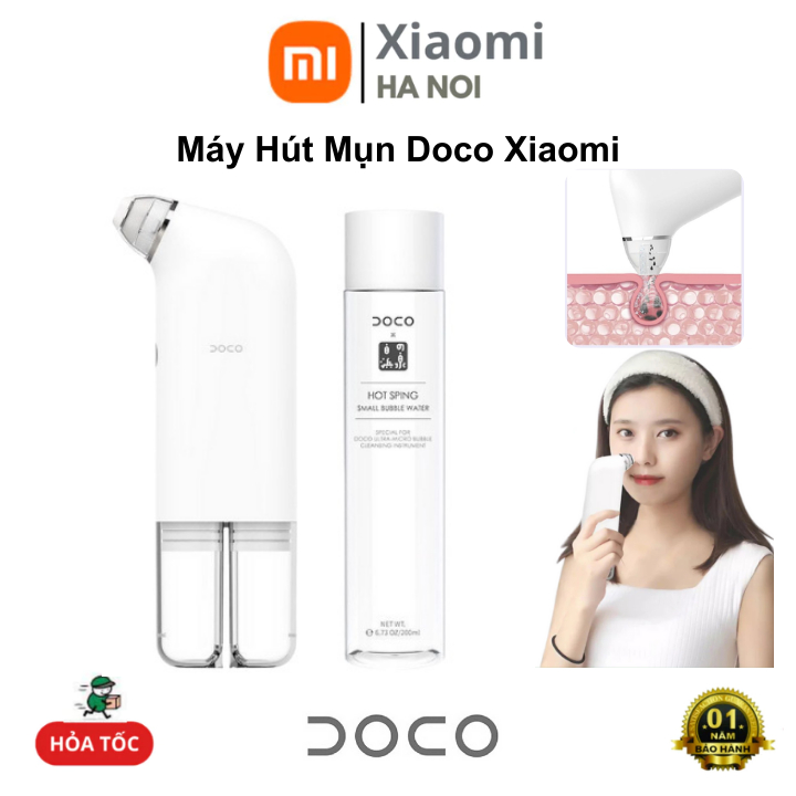 Máy Hút Mụn Xiaomi DOCO Đa Năng Thế Hệ Mới - Hút Mụn Đầu Đen, Mụn Cám, Rửa Mặt SunQueen | Shopee ...