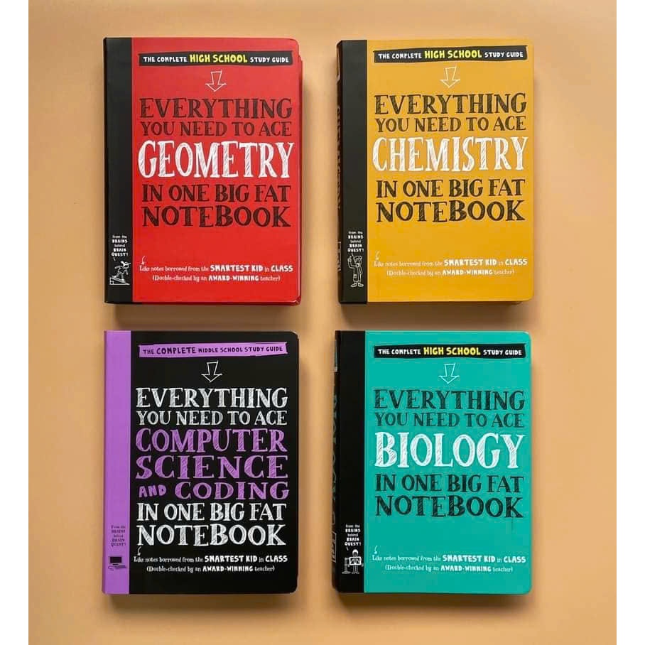 Bộ nhập 4c mới - Big Fat Notebook(Kiến thức giáo dục) | Shopee Việt Nam