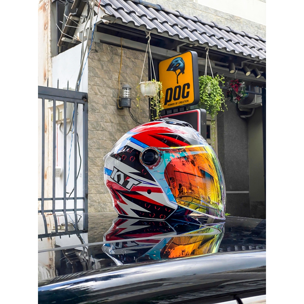 ( Tặng túi và tem kyt) MŨ BẢO HIỂM ROYAL 3/4 2 Kính M668 tem Dragon Boy ...