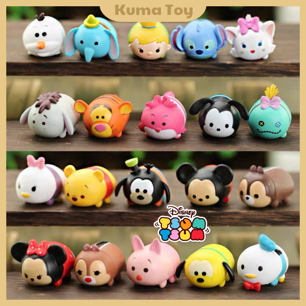 [Chọn mẫu] Mô hình Tsum Tsum Lớn nhân vật hoạt hình Disney Mickey, gấu ...