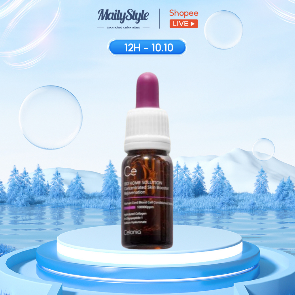 A19_ Tinh Chất Hỗ Trợ Sáng Da Từ Tế Bào Bốc Celonia Bio Home Solution ...