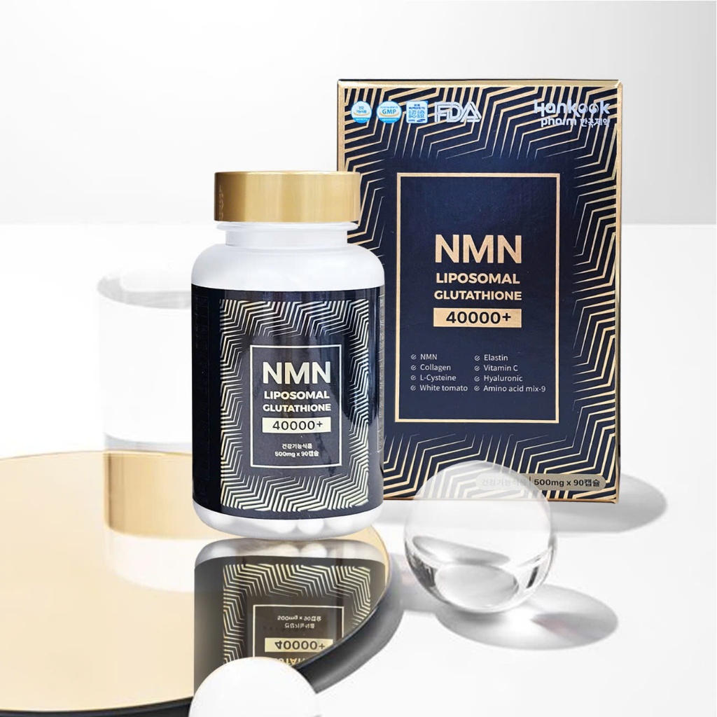 [Combo 3 hộp] VIÊN UỐNG TRẮNG DA NMN LIPOSOMAL GLUTATHIONE 40000+ | Shopee Việt Nam