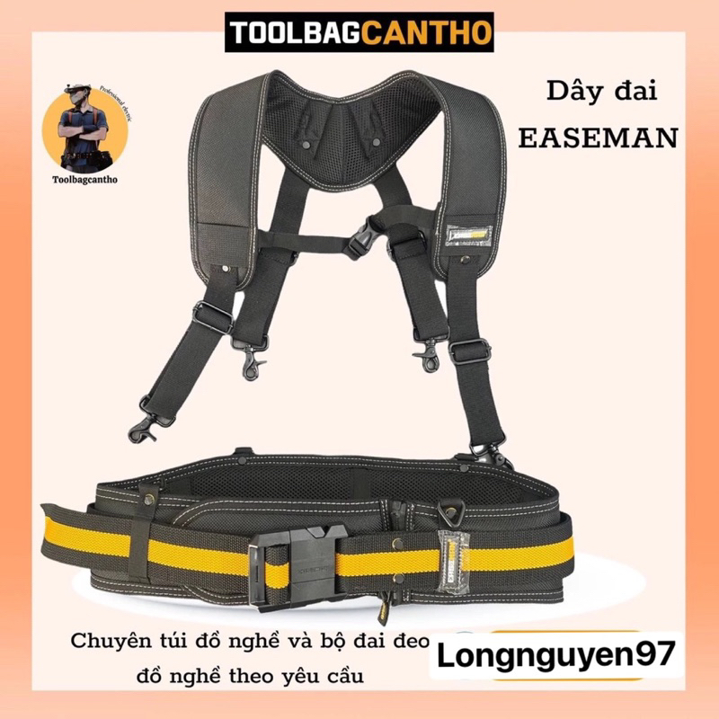 Bộ dây đai đồ nghề EASEMAN | Shopee Việt Nam