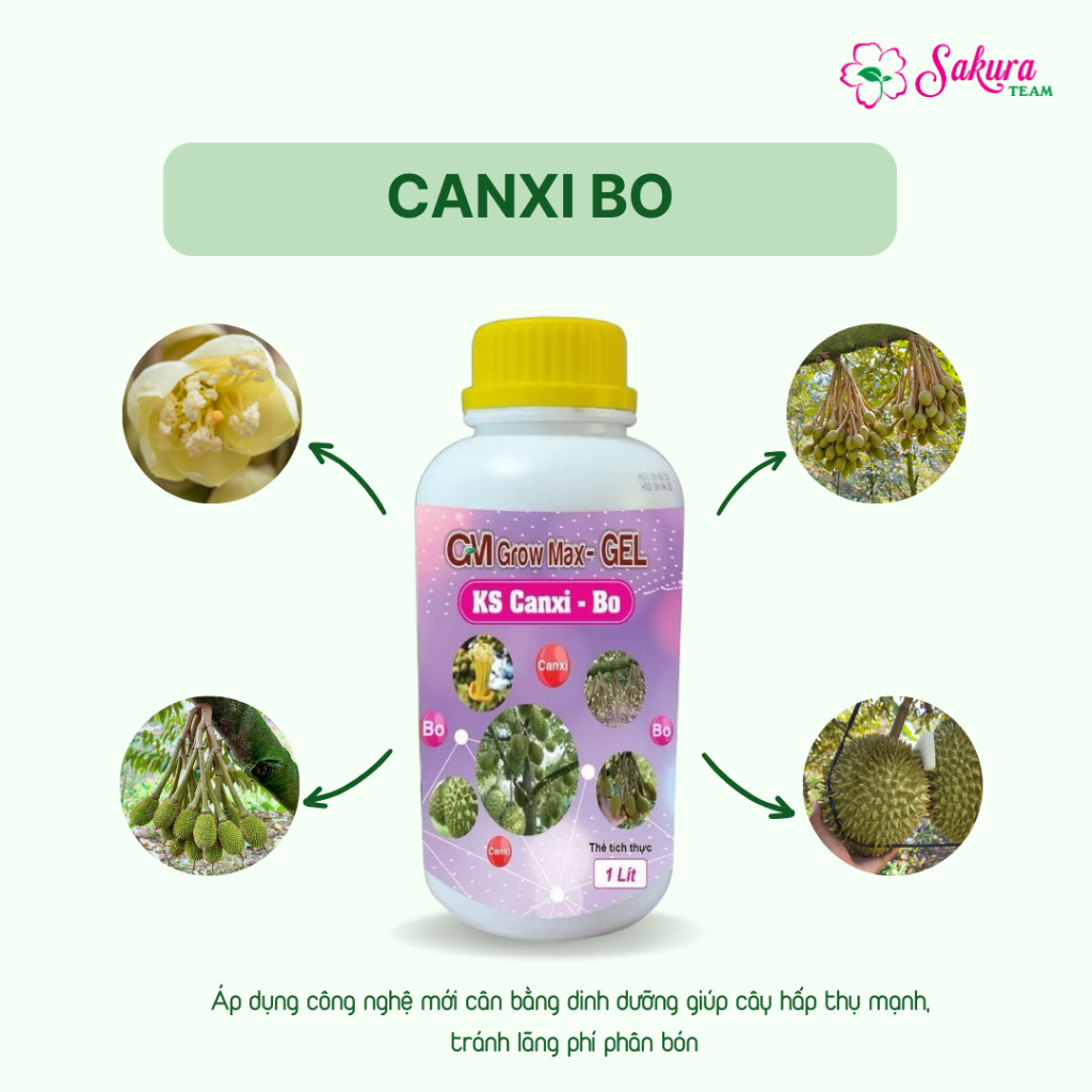 Phân bón KS Canxi – Bo (Chai 1 lít) | Shopee Việt Nam
