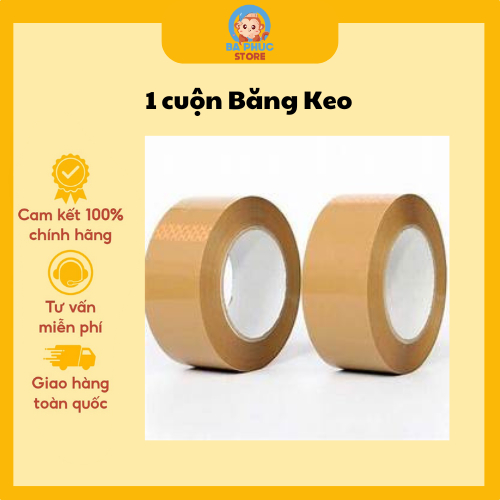 1 Cuộn Băng Keo Trong/Đục - 6 phân - 200 yard | Shopee Việt Nam